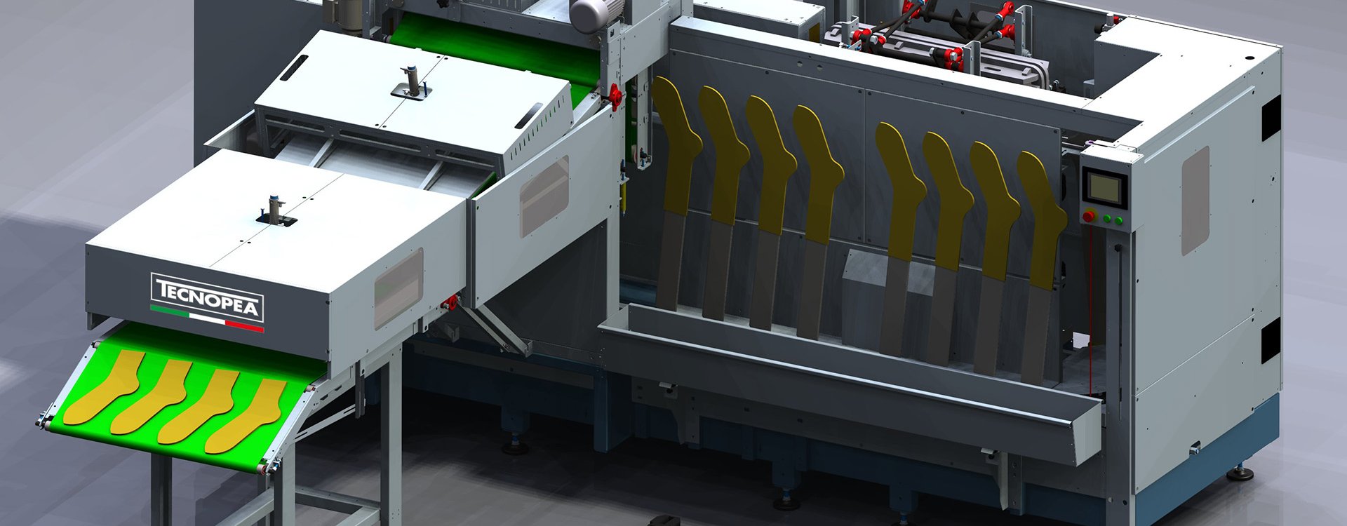 Seamless boarding machines - Tecnopea